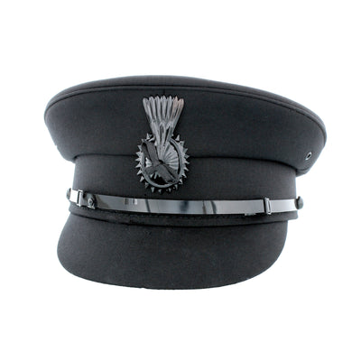 Chauffeur Cap in Black or Light Grey – The Hat Company