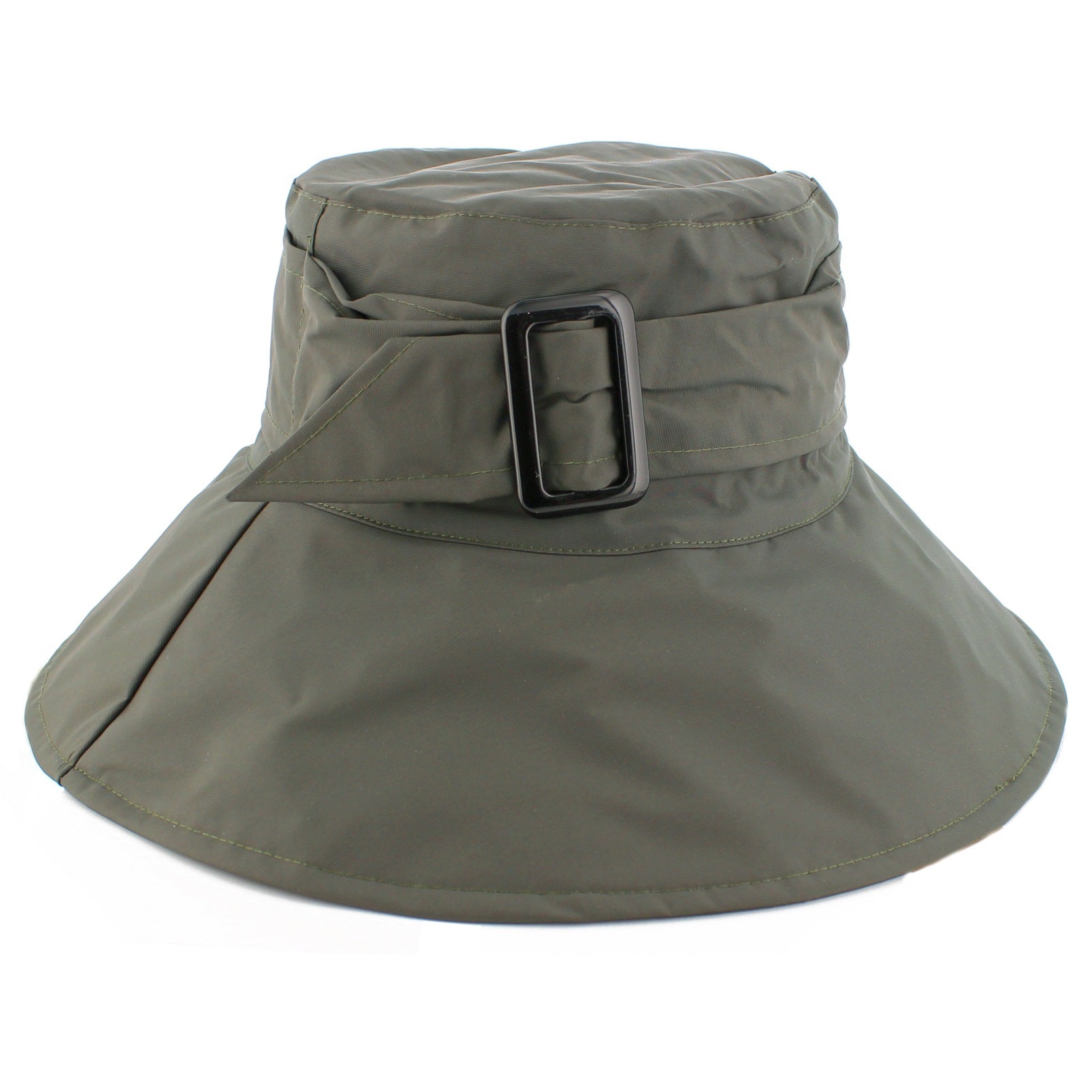 Women's April Bucket Rain Hat - Olive – The Hat Company
