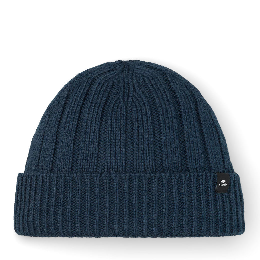 Eisbar AYO Ribbed Beanie Hat - Dark Cobalt – The Hat Company