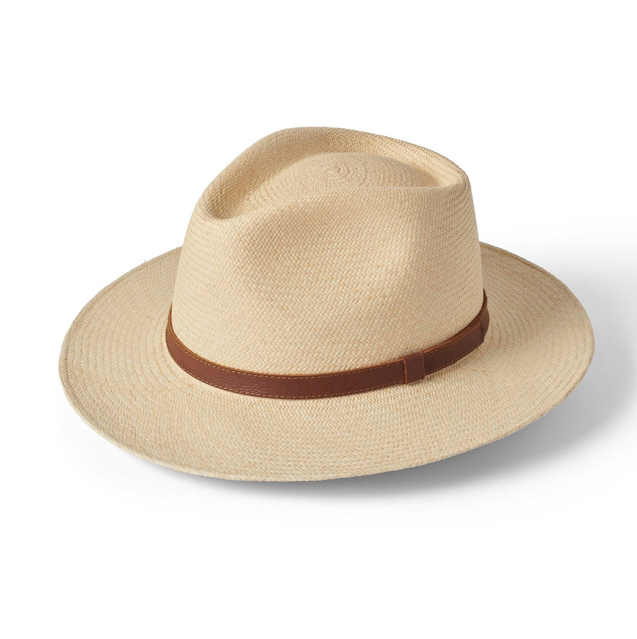 Failsworth Regimental Panama Hat Hand Woven In Ecuador Bleached White ...