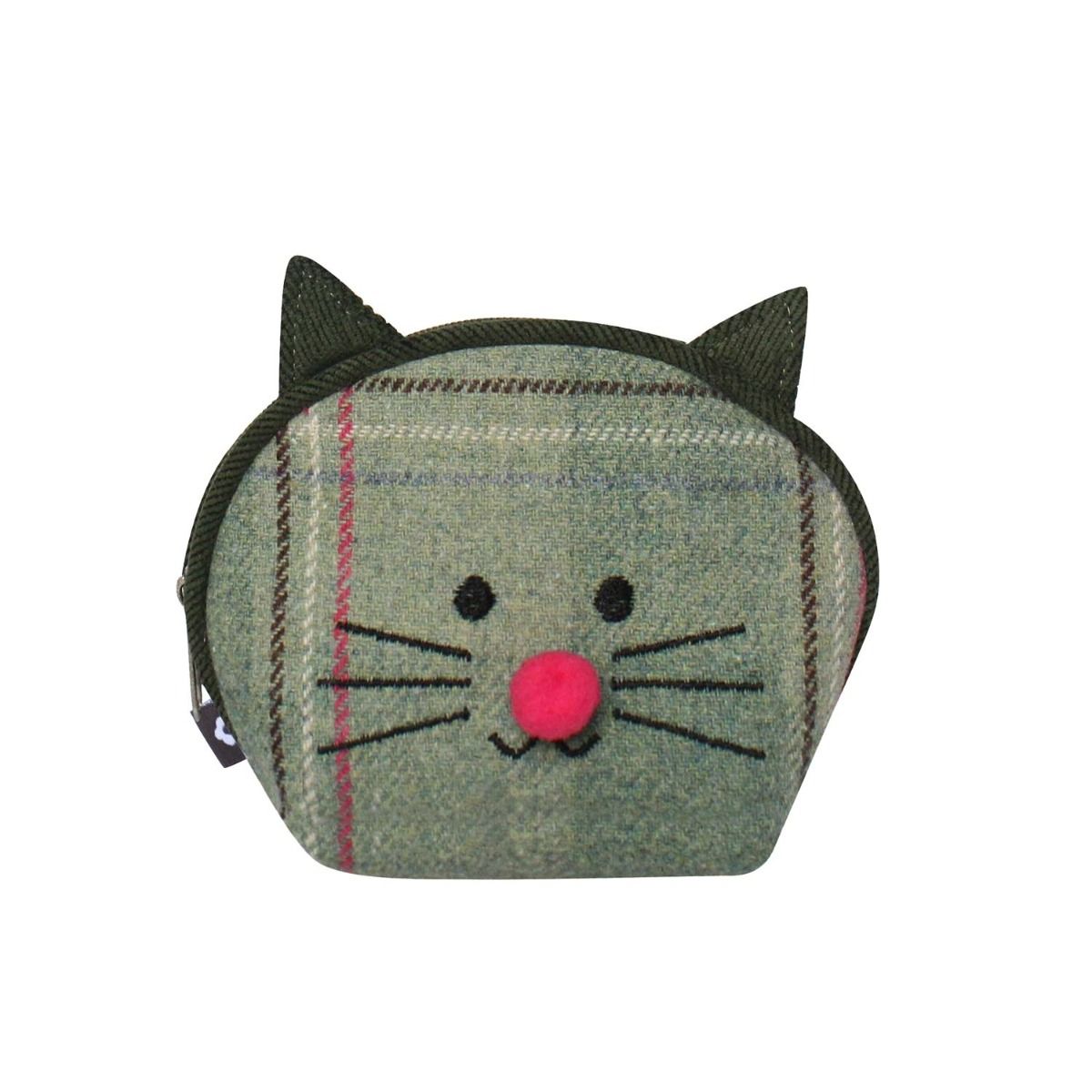 Fenton Green Cat Coin Purse by Earth Squared – The Hat Company