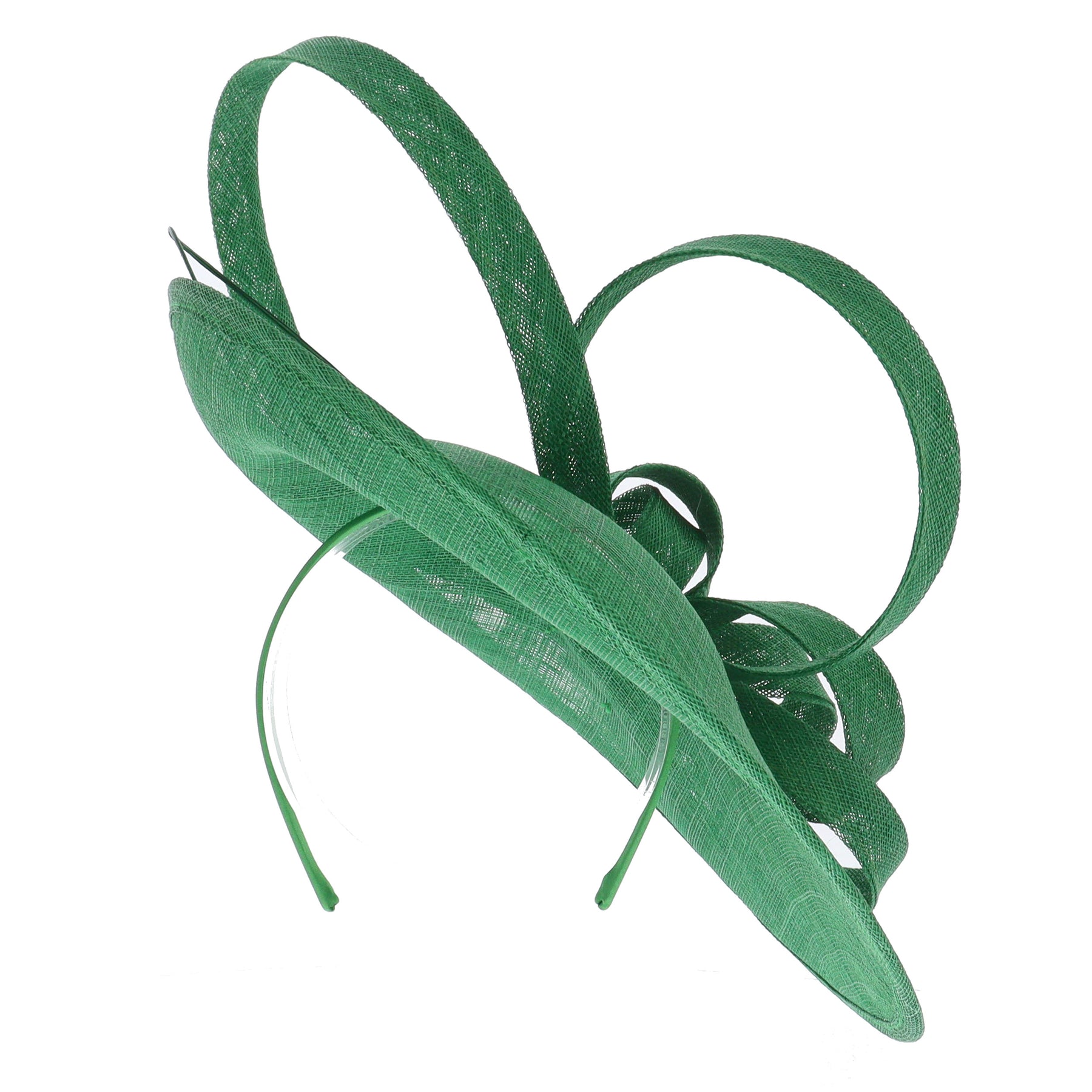 Green Tear Shaped Disc Headband Fascinator | Free Delivery – The Hat ...