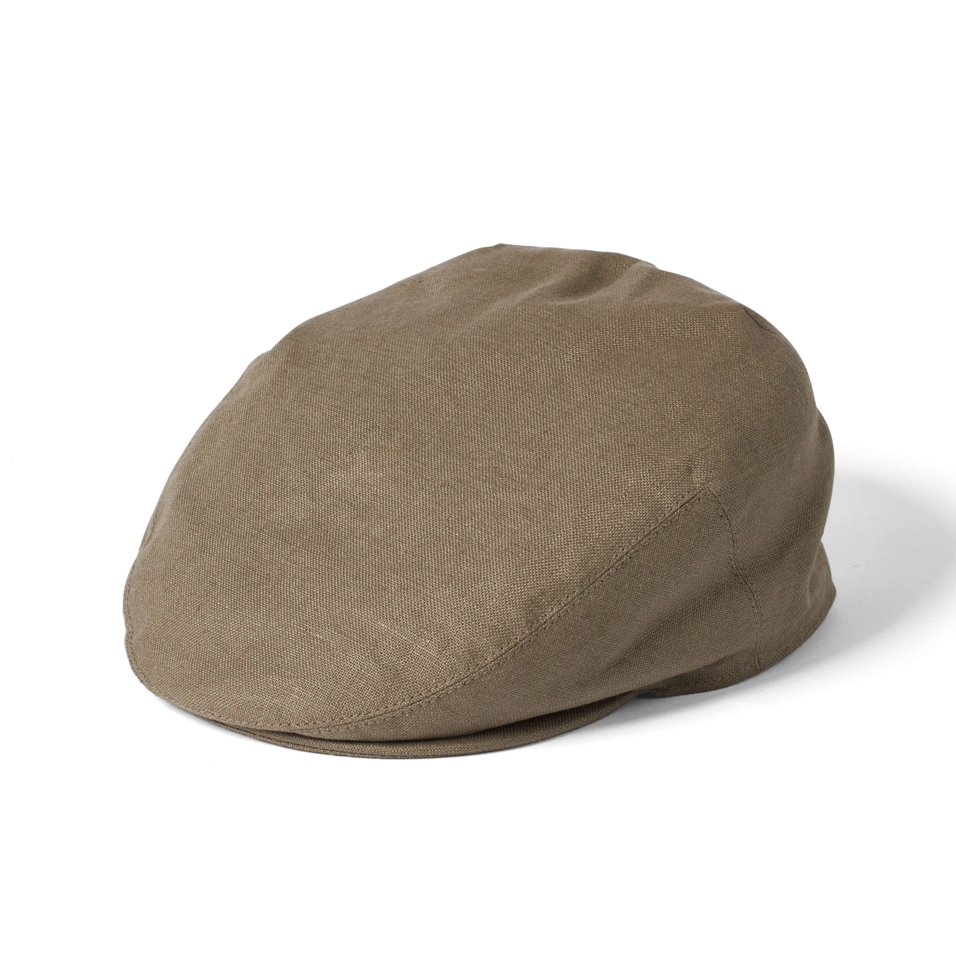 Failsworth Irish Linen Khaki Flat Cap – The Hat Company