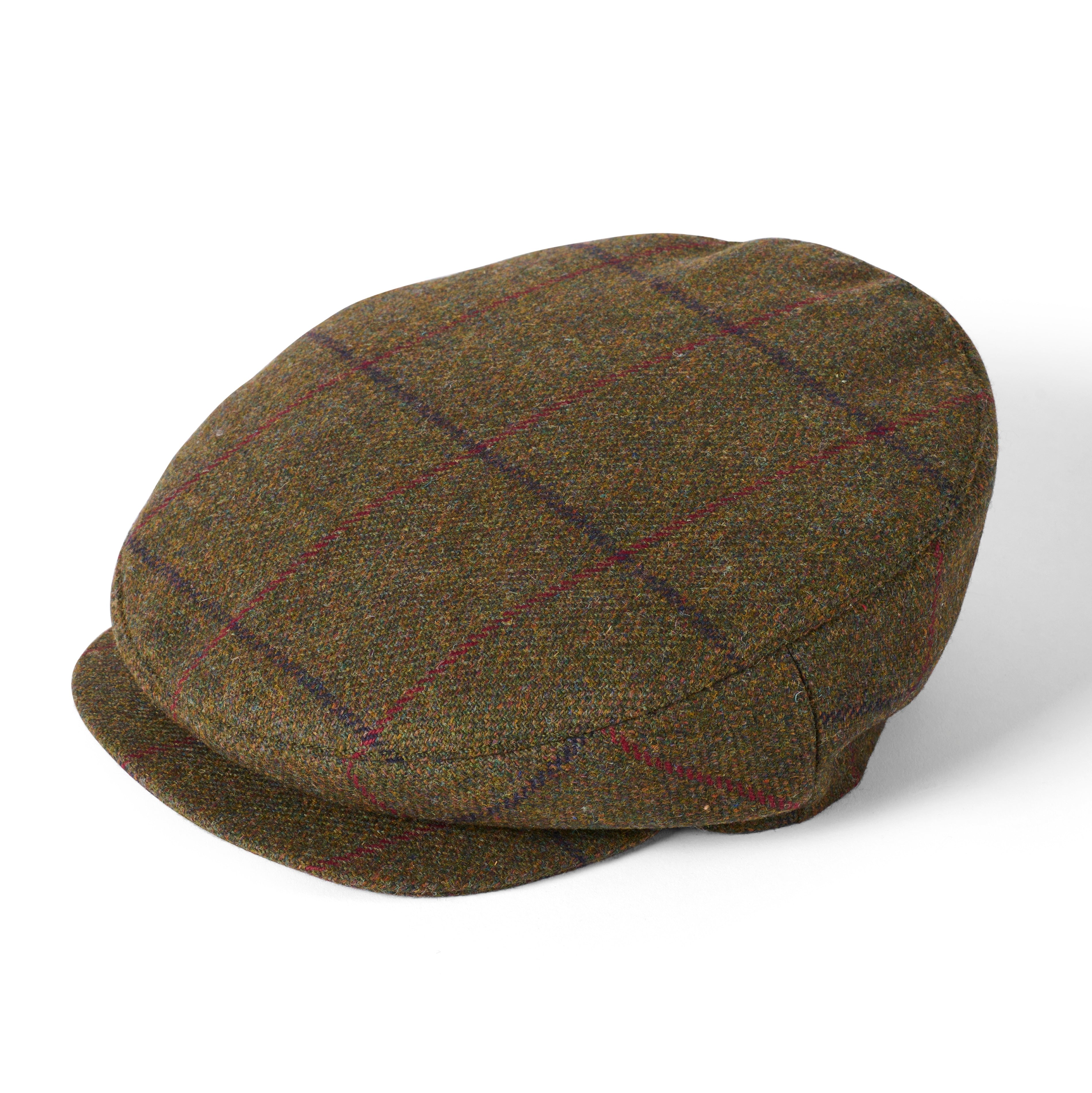 Failsworth Manor Wool Flat Cap in Green – The Hat Company