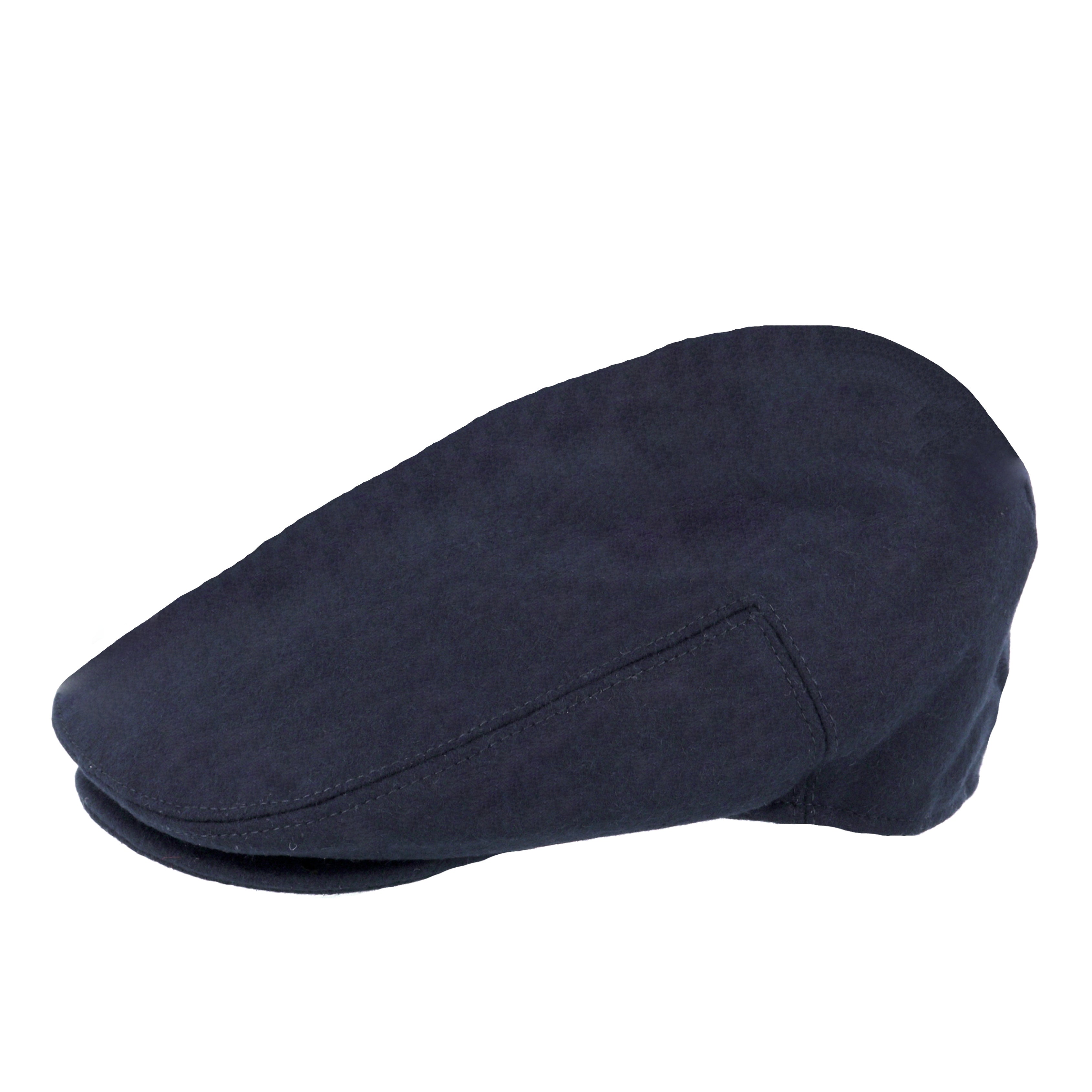 Navy Blue Flat Cap from Fischer Accessories – The Hat Company