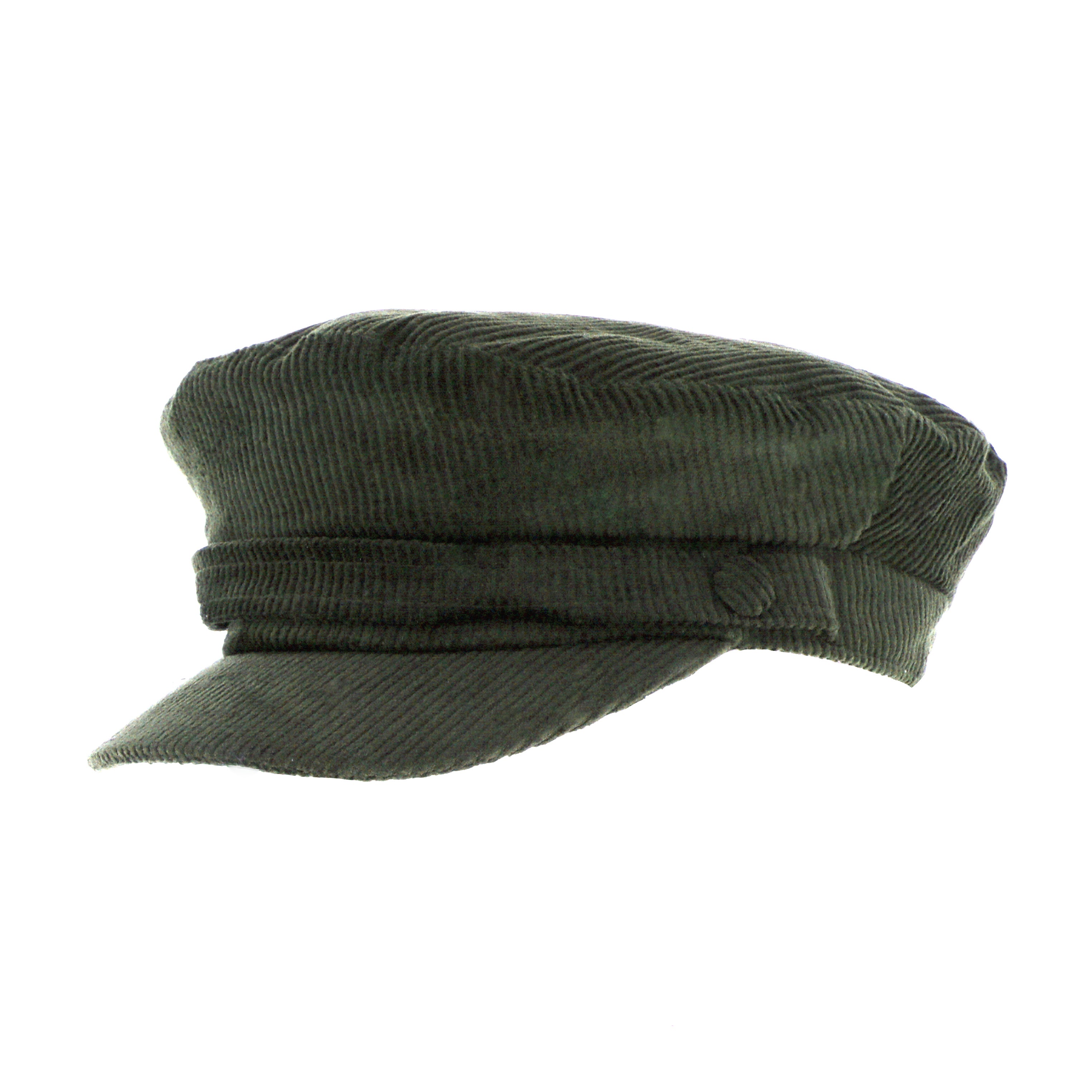 Lennon Cord Mariner Breton Cap in Olive – The Hat Company