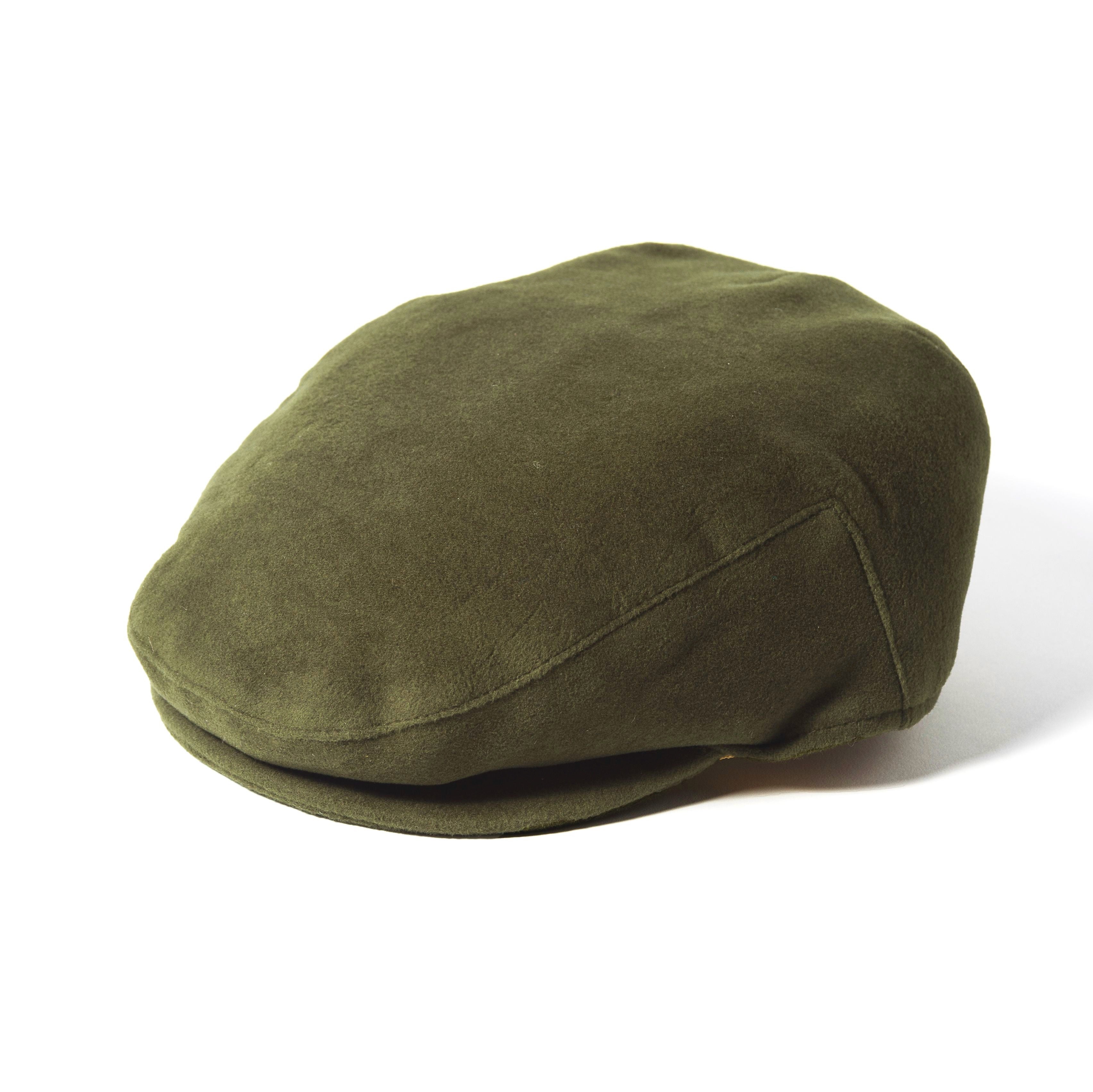 Failsworth Moleskin Porelle Waterproof Country Flat Cap Olive – The Hat ...