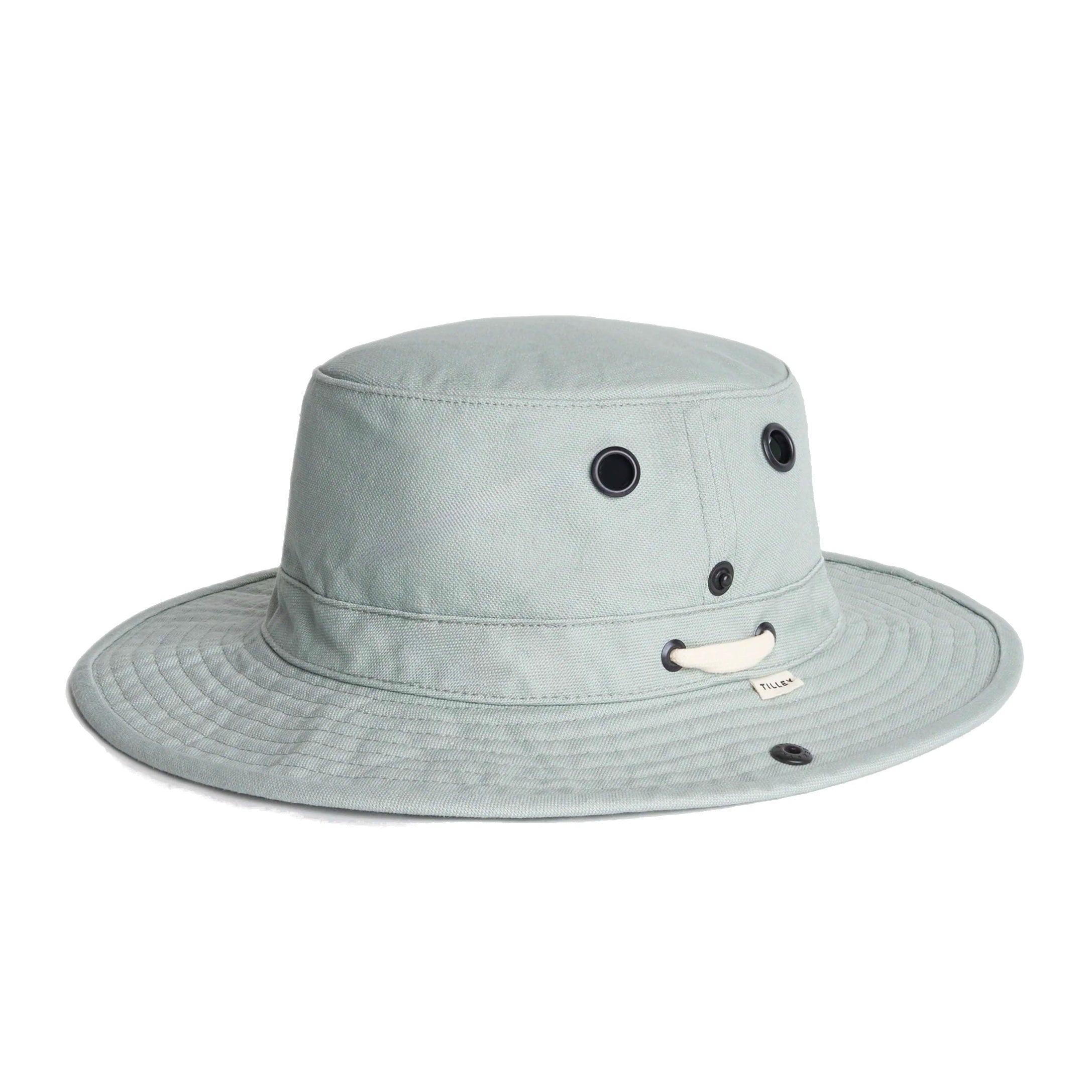 Tilley T3 Vintage Wanderer Cotton Bush Hat (Mist Blue) – The Hat Company