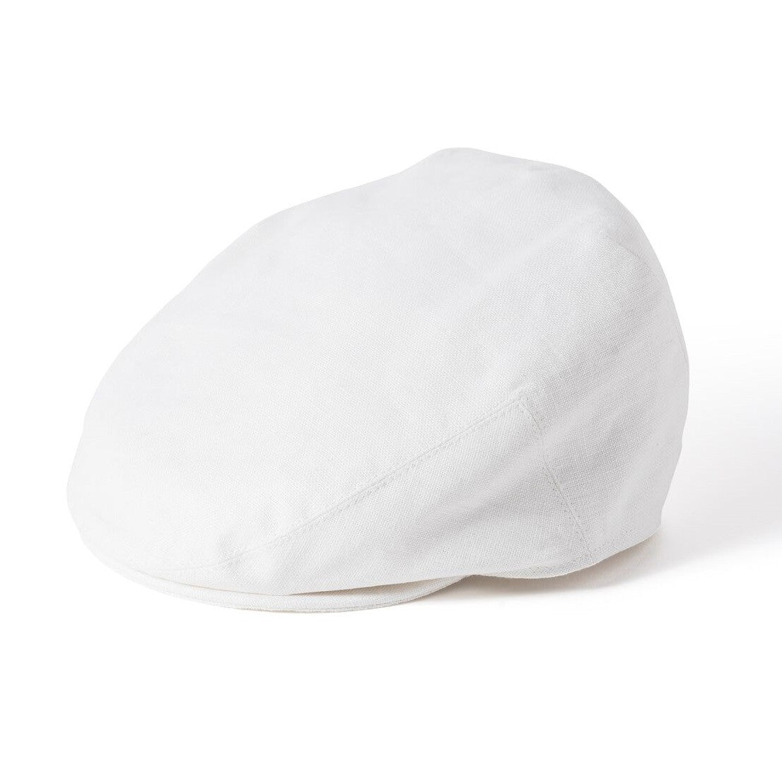 Failsworth Irish Linen White Flat Cap – The Hat Company