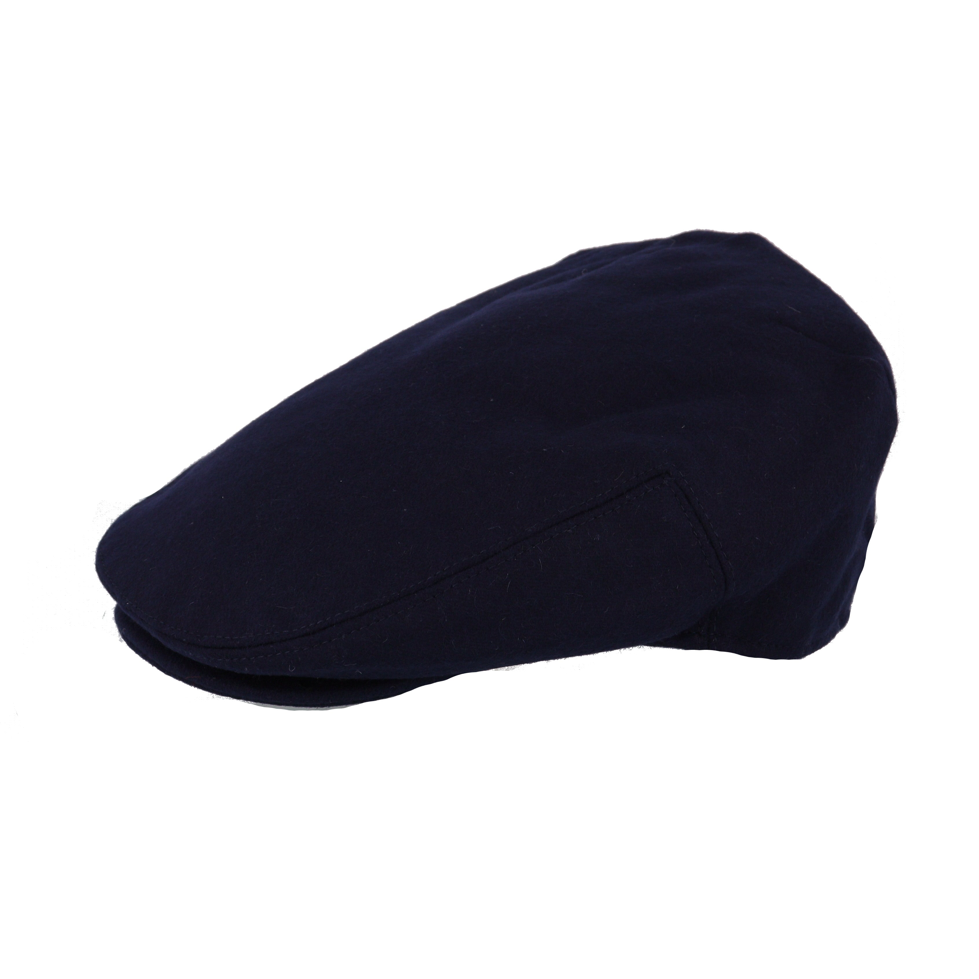 Navy Blue Flat Cap from Fischer Accessories – The Hat Company